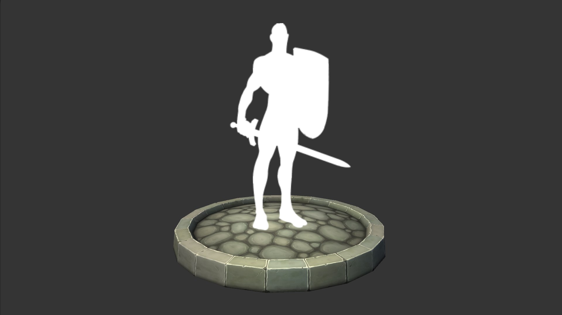 3d Low-poly Turntable Platforms