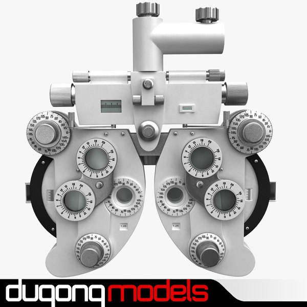 3d auto refractor keratometer model