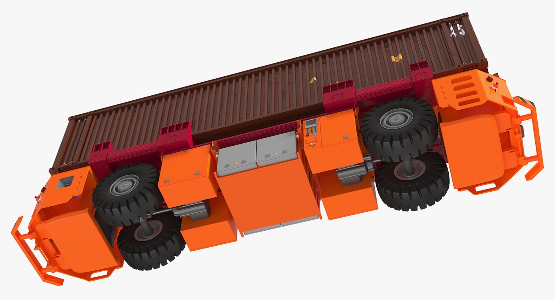 Agv Generic Container Cargo Model - TurboSquid 1376087