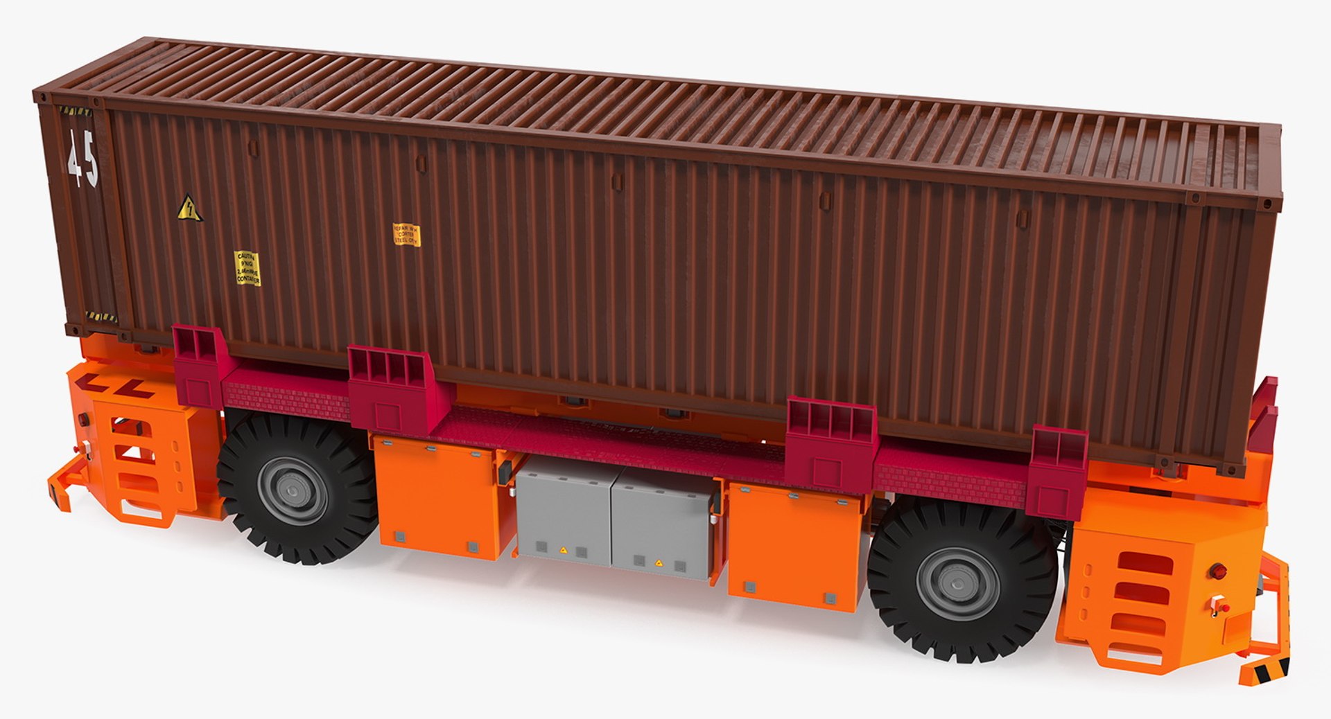 Agv Generic Container Cargo Model - TurboSquid 1376087