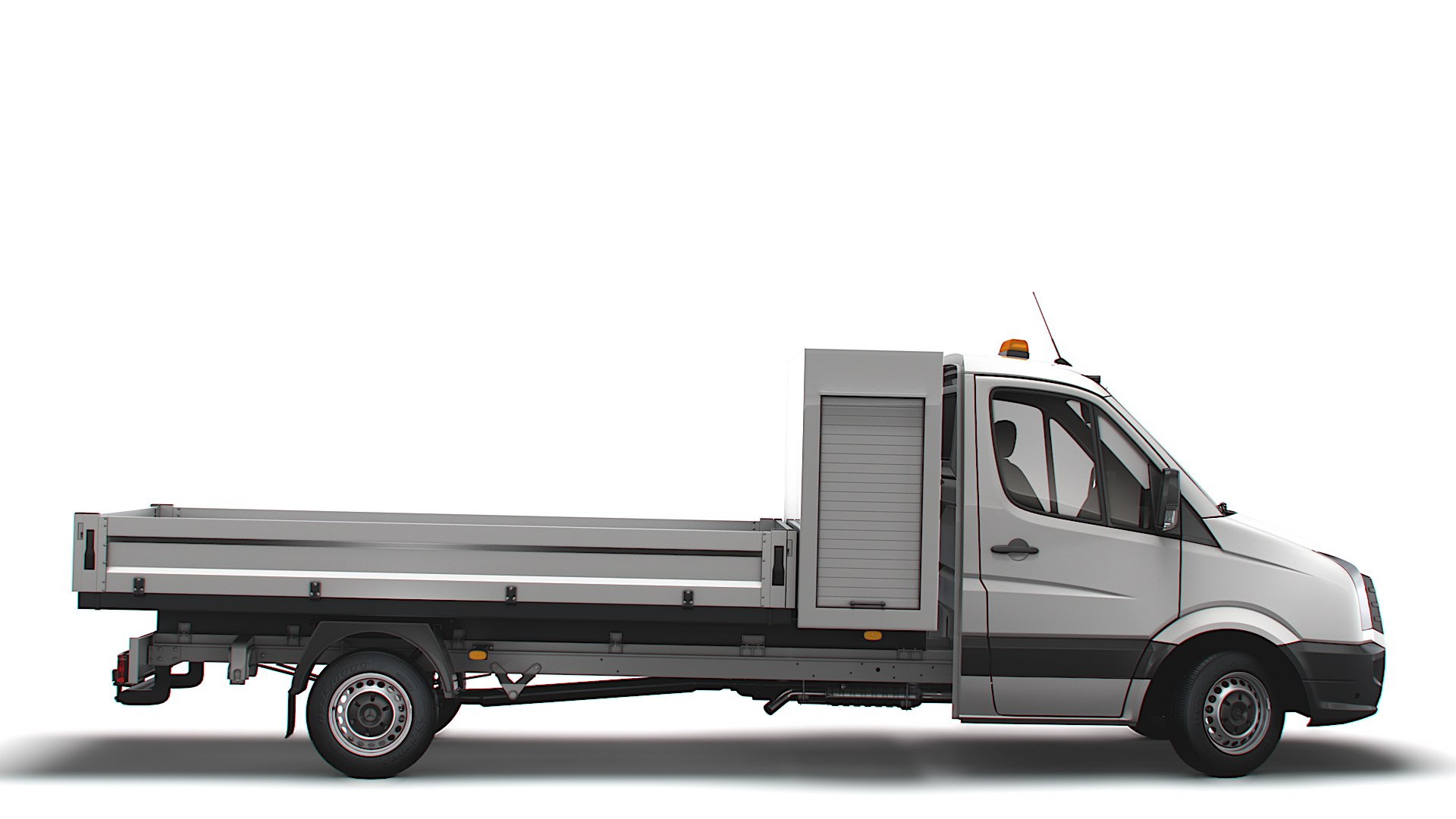 3D Volkswagen Crafter Single Cab Tipper Toolpod 2016 - TurboSquid 2063130