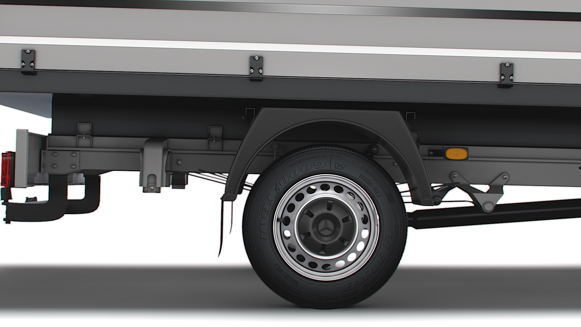 3D Volkswagen Crafter Single Cab Tipper Toolpod 2016 - TurboSquid 2063130
