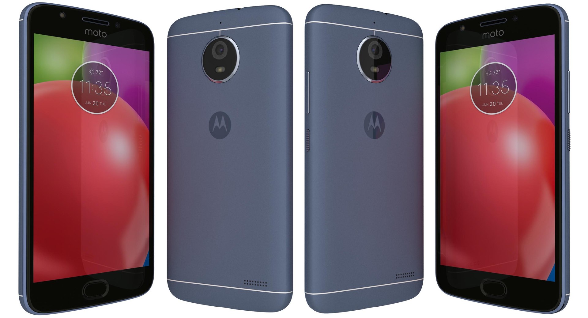 3D motorola moto e4 colors - TurboSquid 1172164