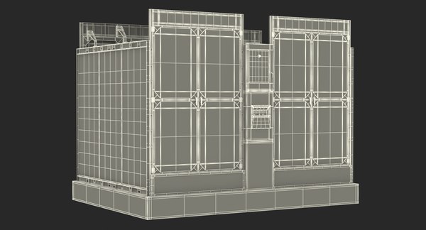 Construction hoist foundation 3D - TurboSquid 1416191