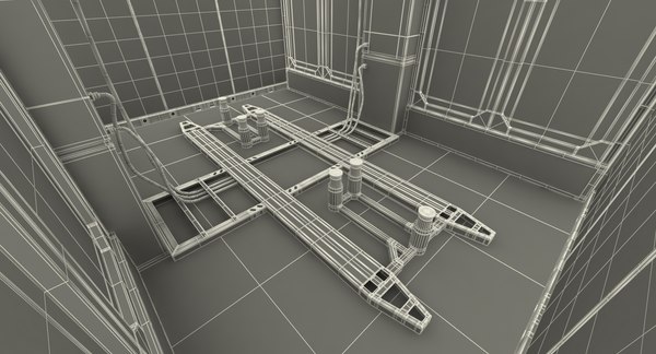 Construction hoist foundation 3D - TurboSquid 1416191