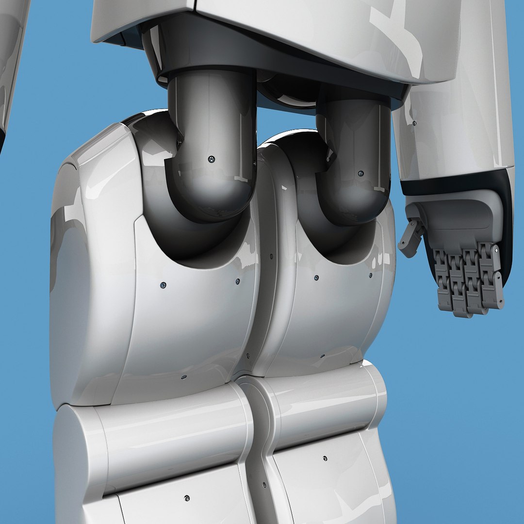 3d Sony Qrio Robot Rigged