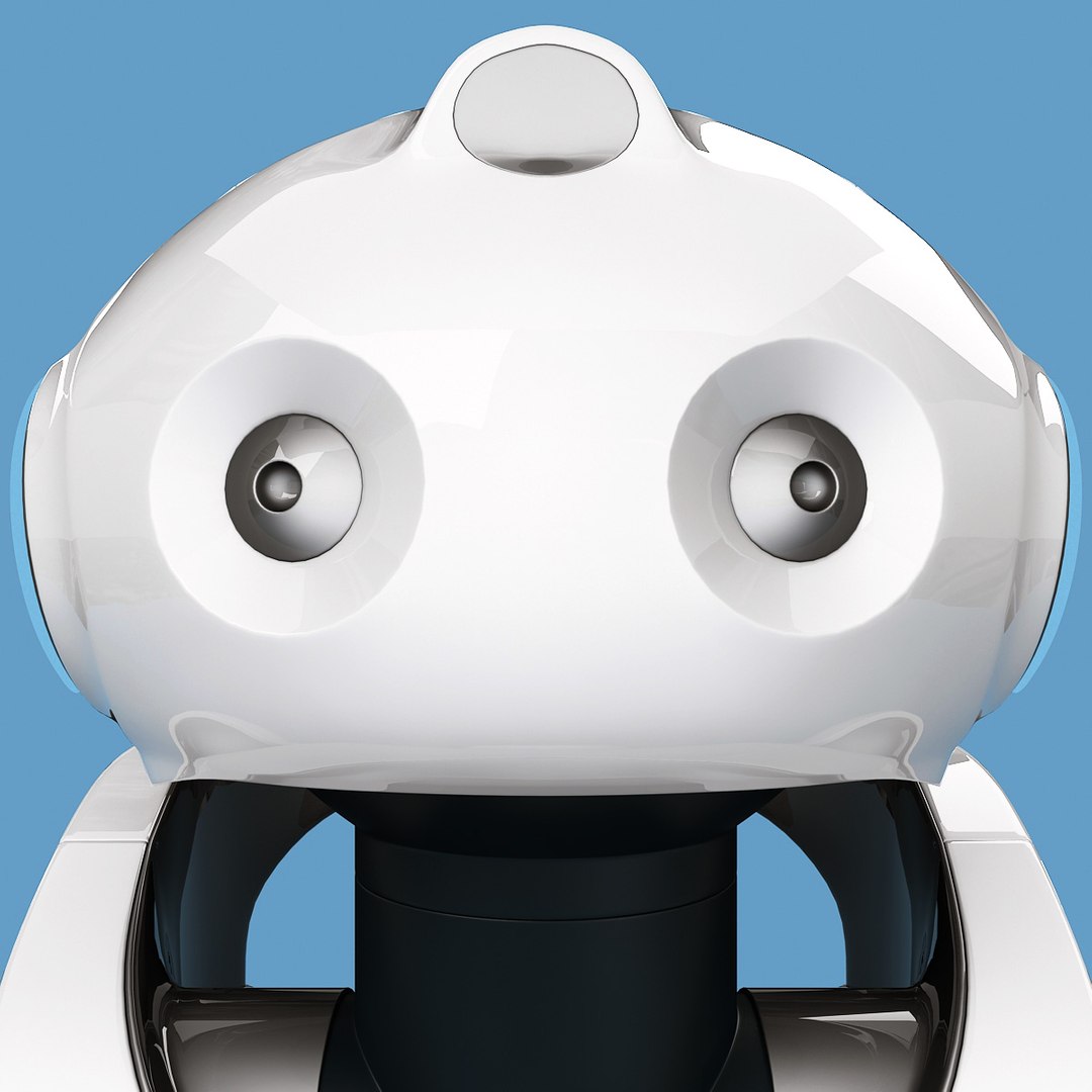 3d sony qrio robot rigged