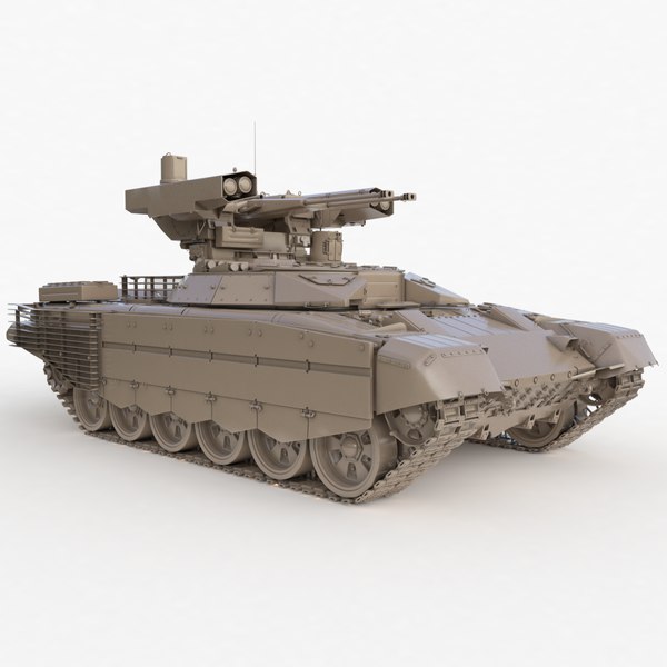 3D Tank Terminator BMP 72 Clay 3D model - TurboSquid 1965612