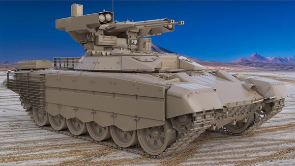 modelo 3d Tanque Terminator BMP 72 Clay modelo 3d - TurboSquid 1965612