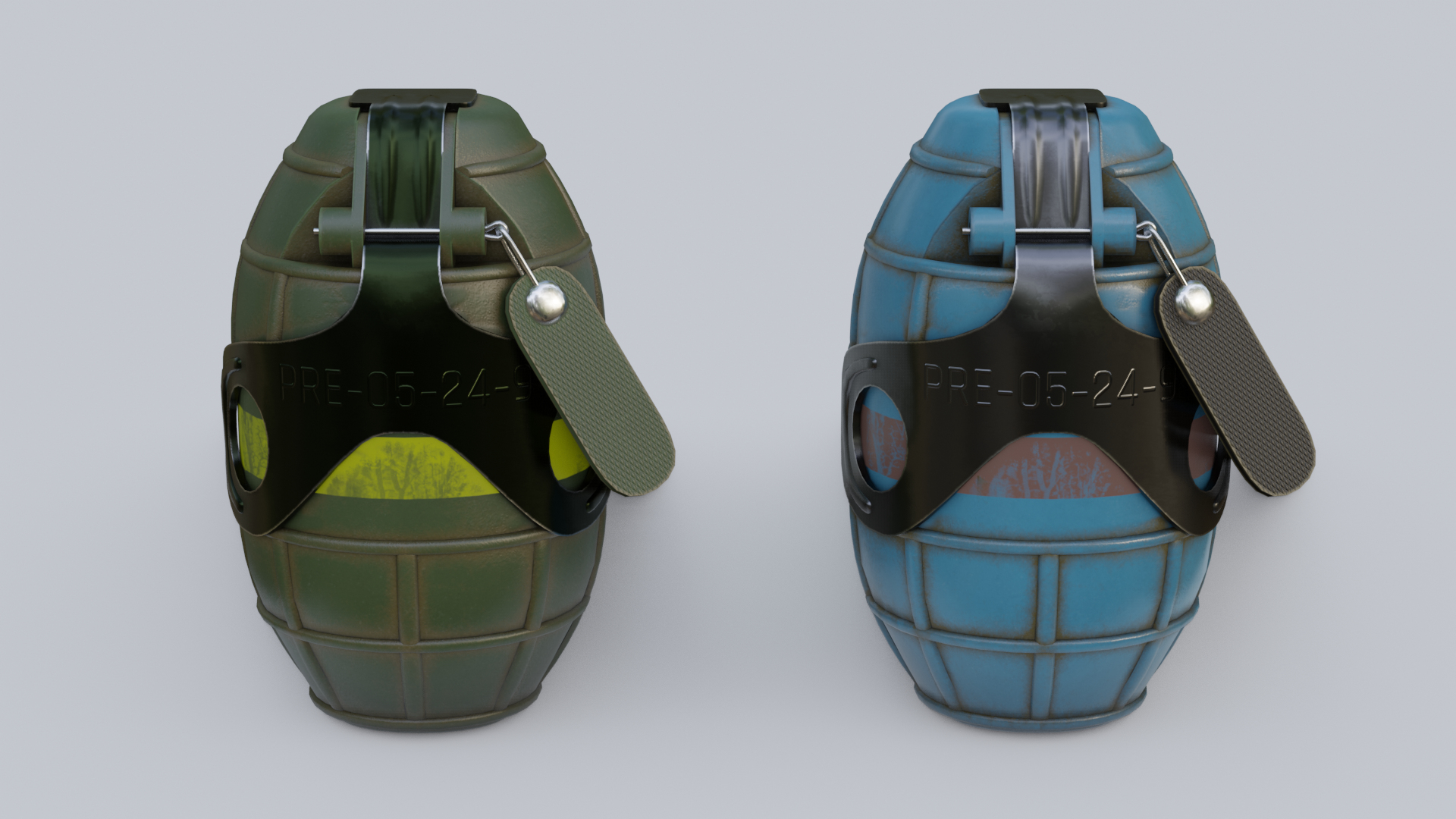 3D OD 82SE Hand Grenade - TurboSquid 2245036