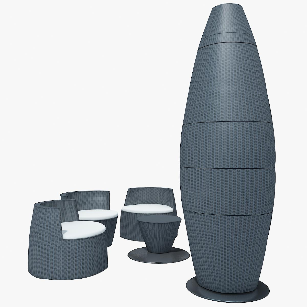 max rattan dedon obelisk