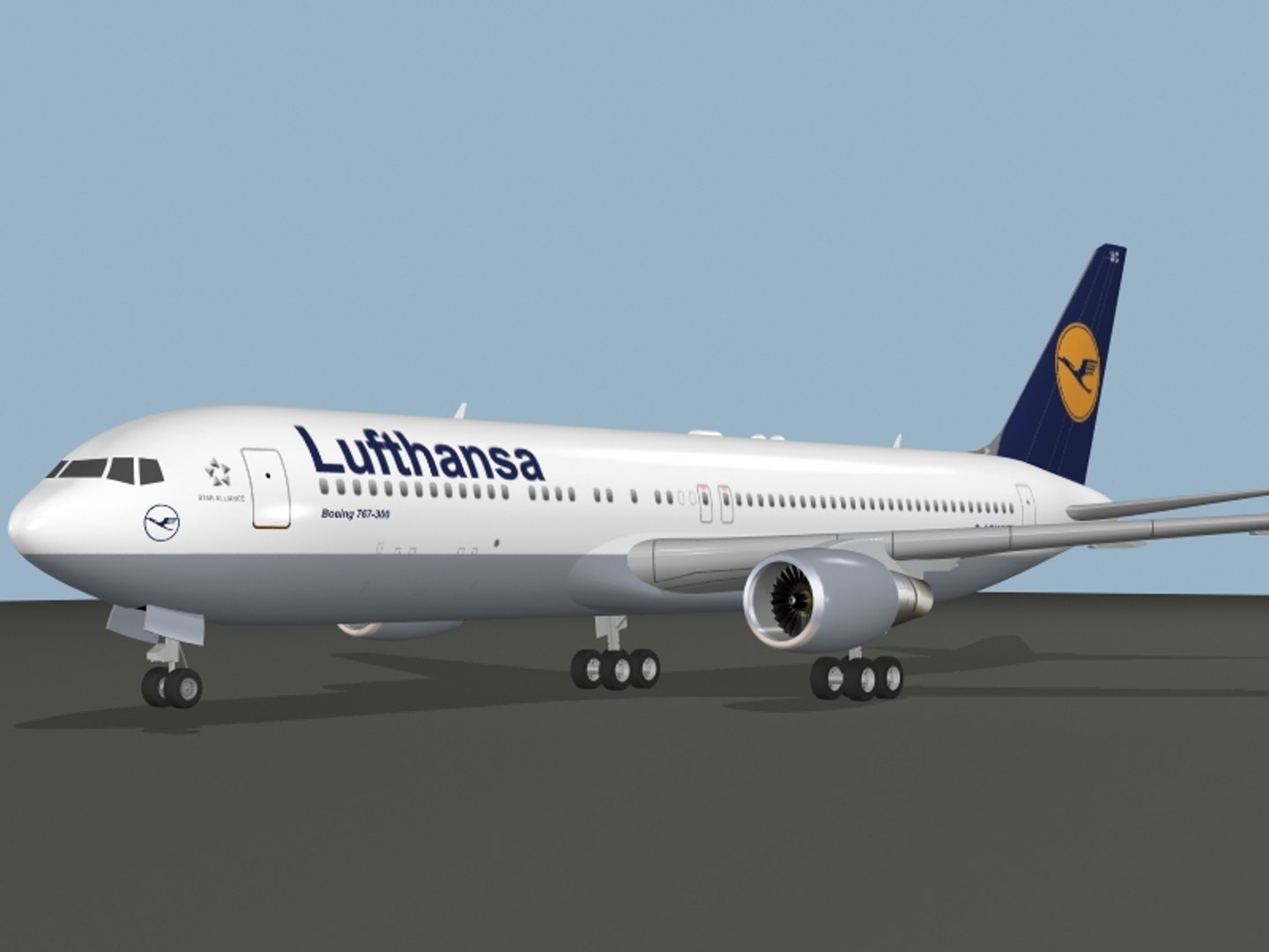B 767-300 Er Lufthansa Max