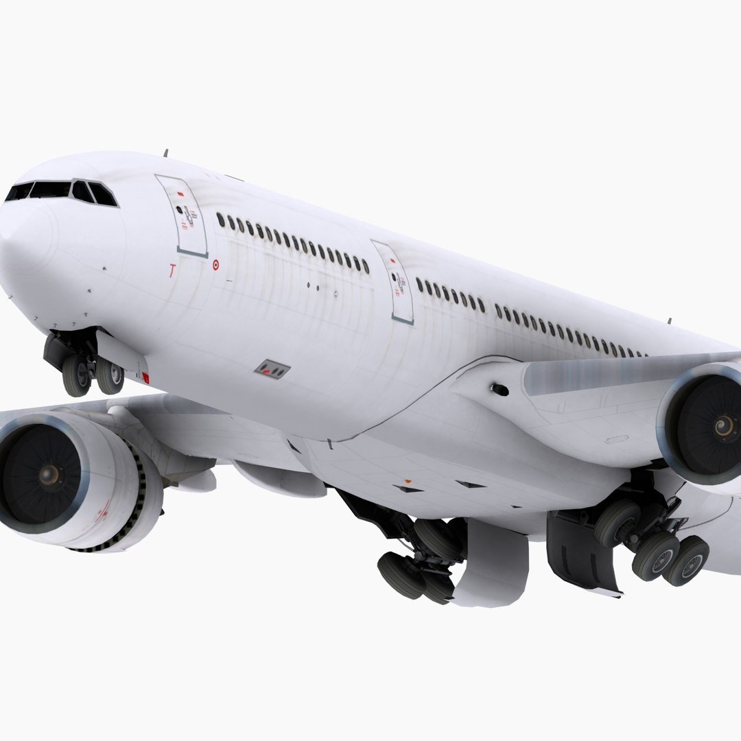 3d Model A330-300 Ge Engine