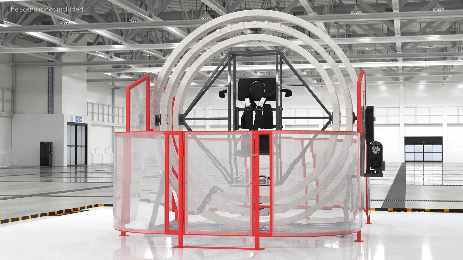 Multi Axis Astronaut Simulator Model - TurboSquid 2156948