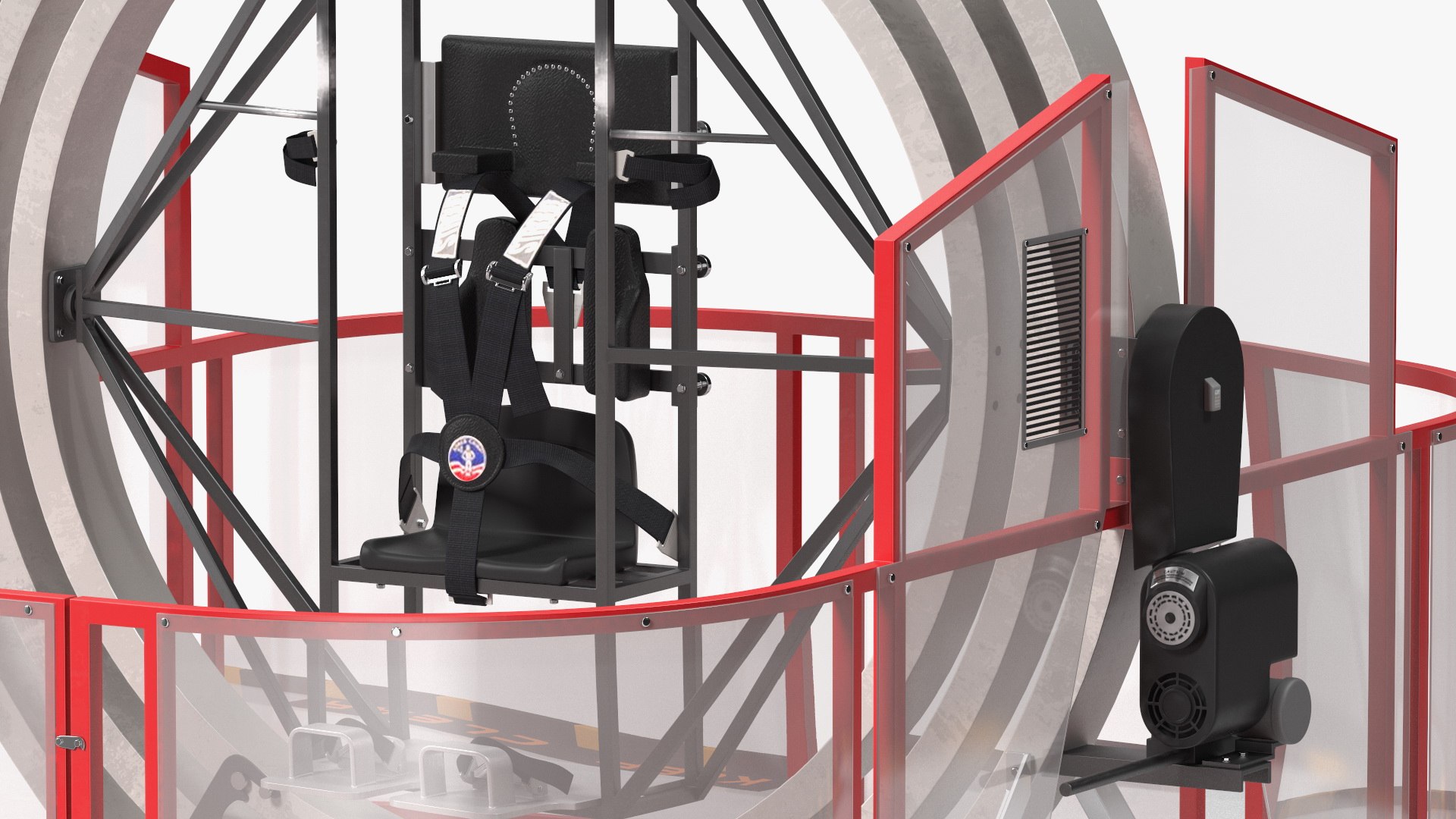 Multi Axis Astronaut Simulator Model - TurboSquid 2156948