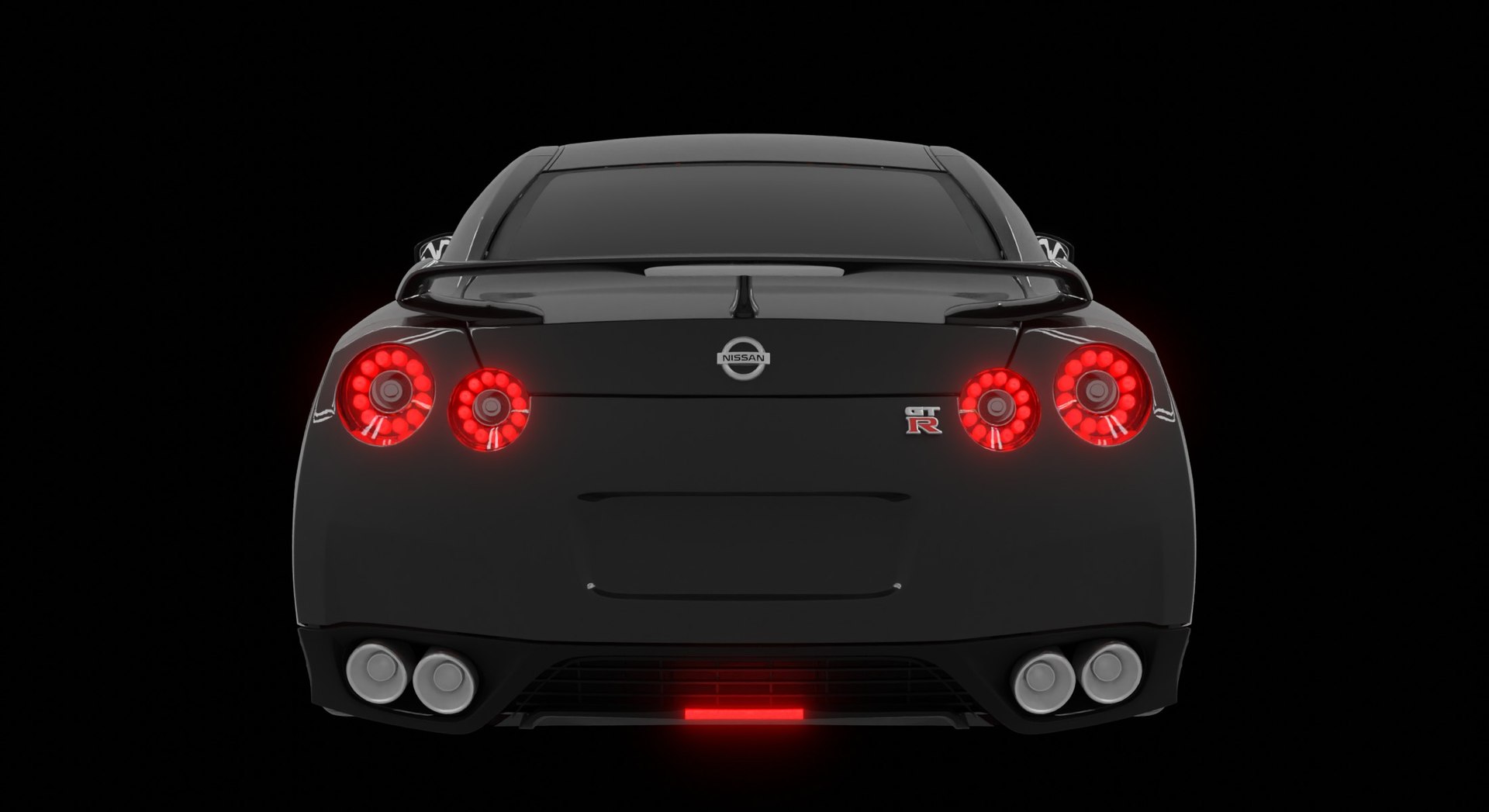 Nissan GTR 3D Model - TurboSquid 2229377