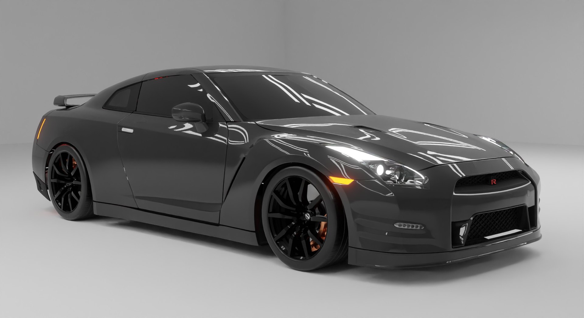 Nissan GTR 3D Model - TurboSquid 2229377