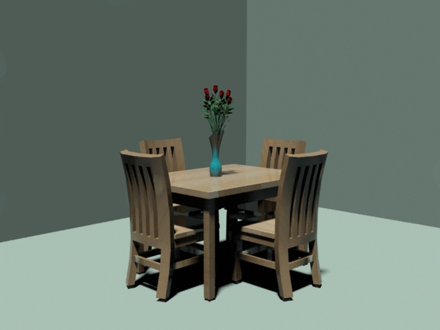 Dining Room 3d Model