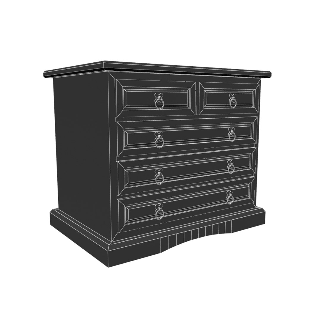 3d Model Chest Drawers