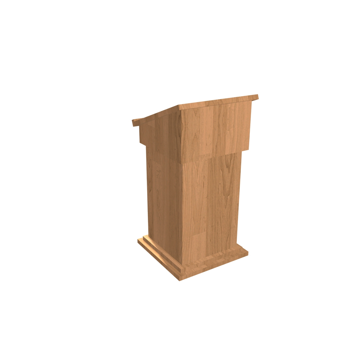 free podium stage presentation 3d model