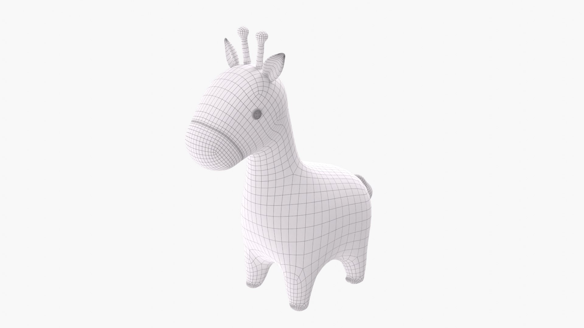 Adorable Giraffe Plush 3D Model - TurboSquid 2332511