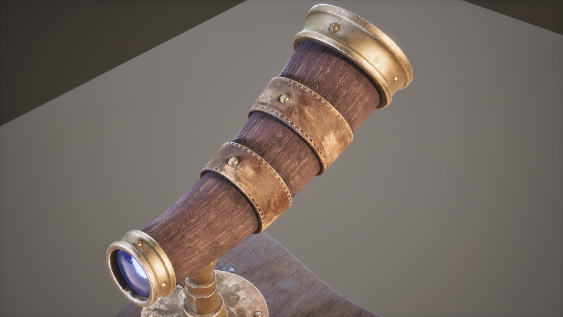 Stylized Telescope - PBR 3D Model - TurboSquid 2271424