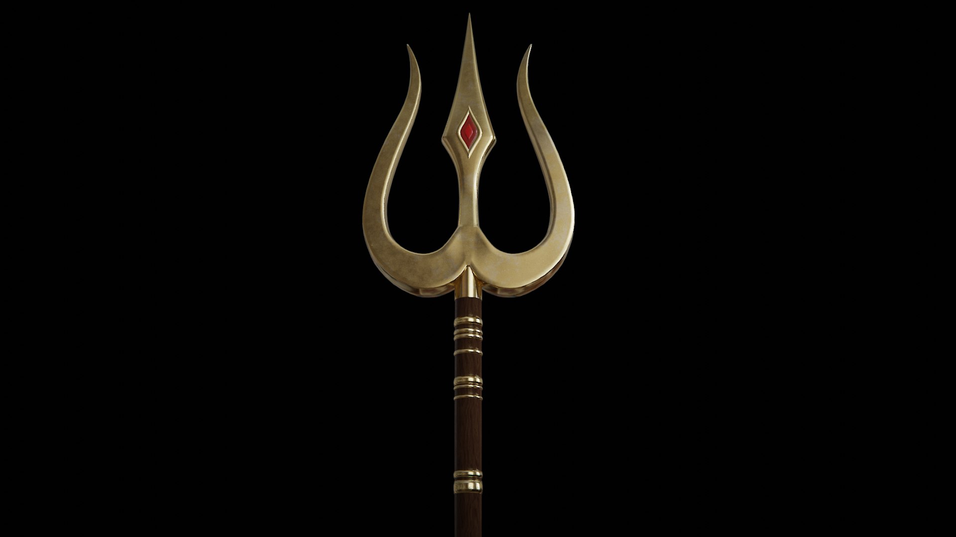 3D Trishul Weapon Model - TurboSquid 1580597