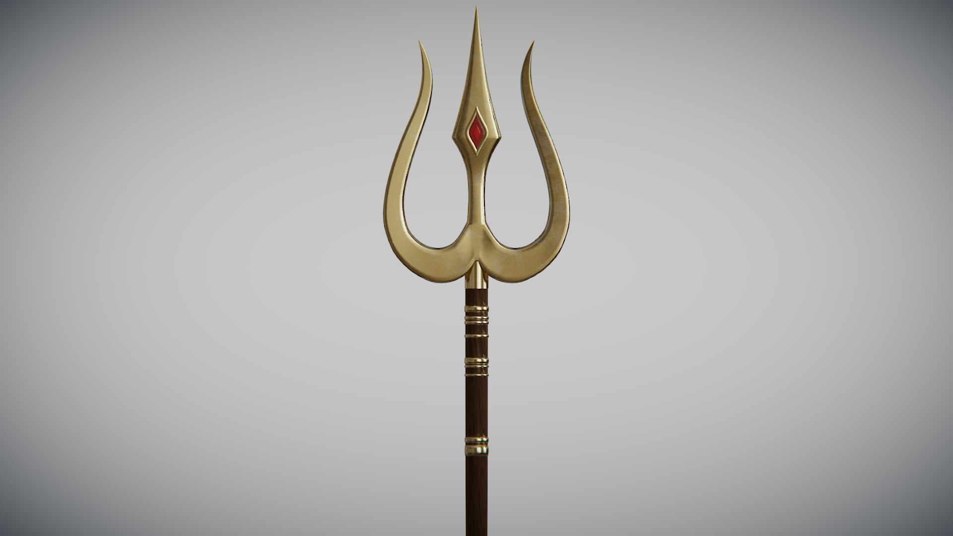 3D Trishul Weapon Model - TurboSquid 1580597