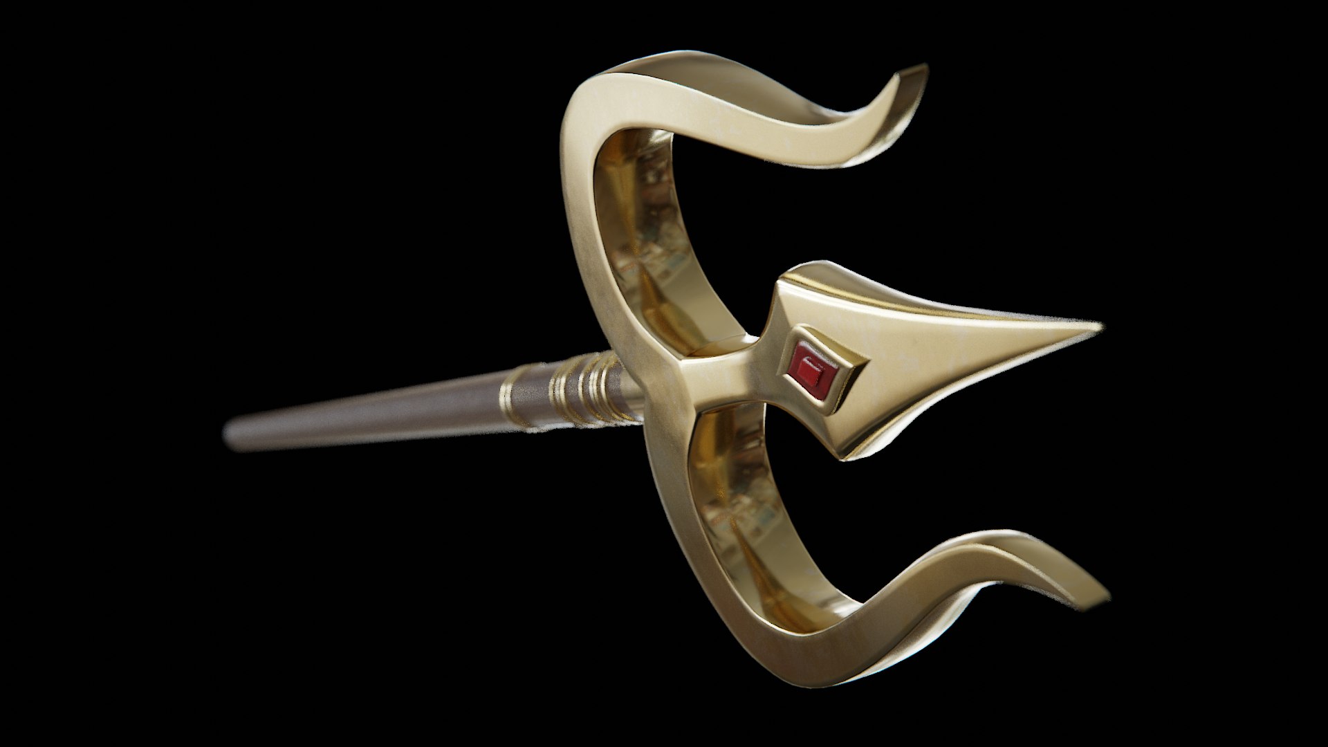 3D Trishul Weapon Model - TurboSquid 1580597