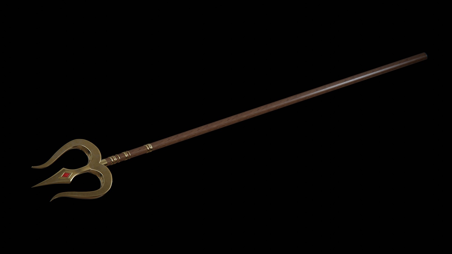 3D Trishul Weapon Model - TurboSquid 1580597