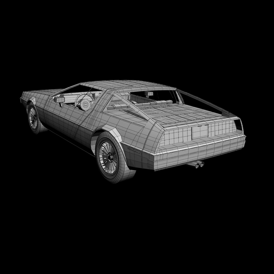 1976 Delorean Dmc 12 3D Model - TurboSquid 1590438