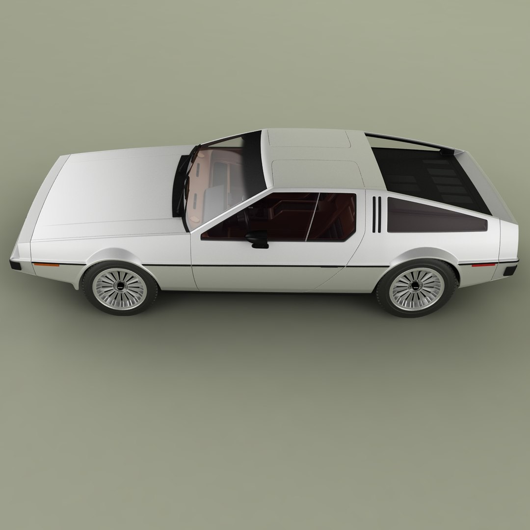 1976 Delorean Dmc 12 3D Model - TurboSquid 1590438