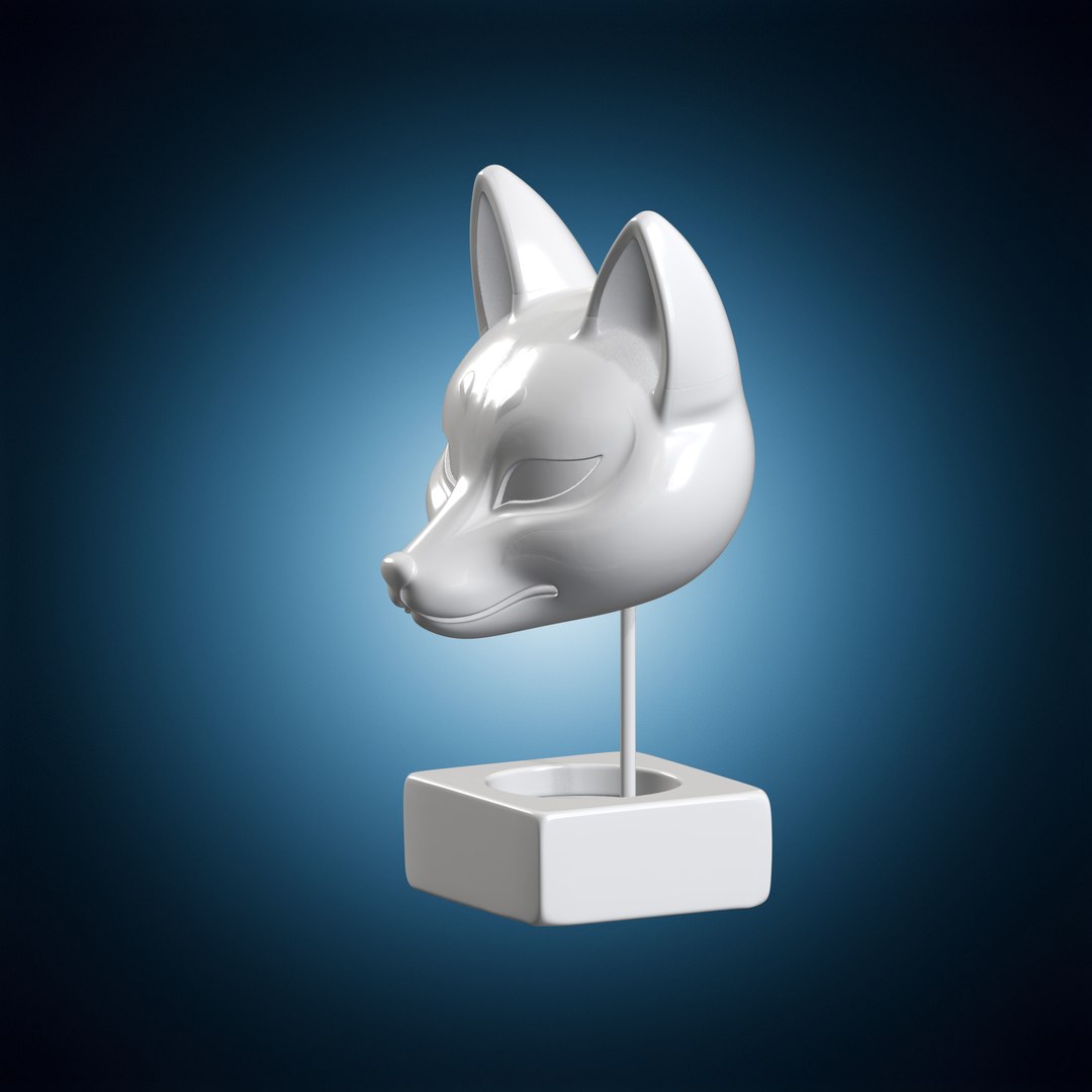 3D Kitsune Incense Holder 3D Print Model Model - TurboSquid 2576750