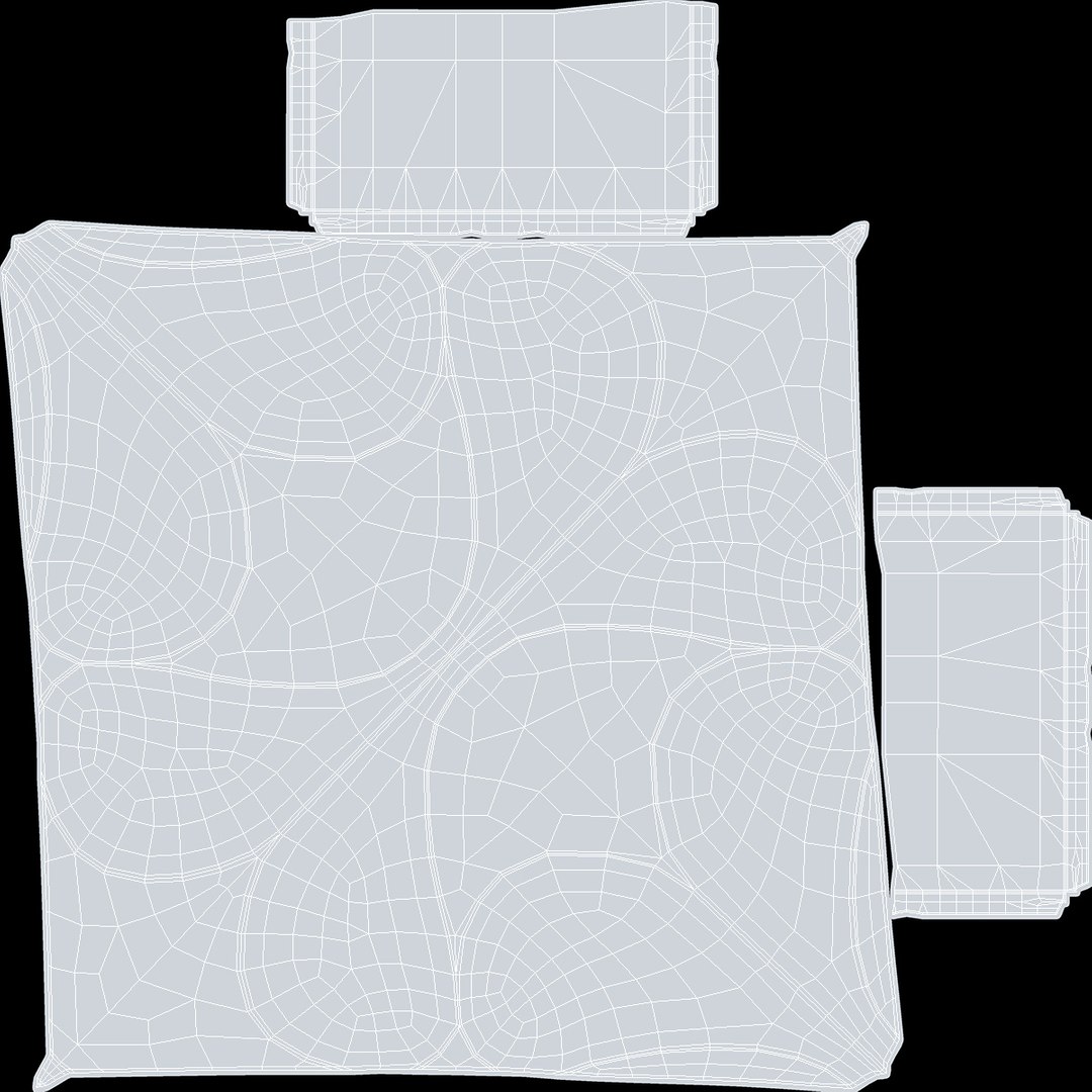 3D Wall Panel Drops Ceramic 3D model - TurboSquid 1907957