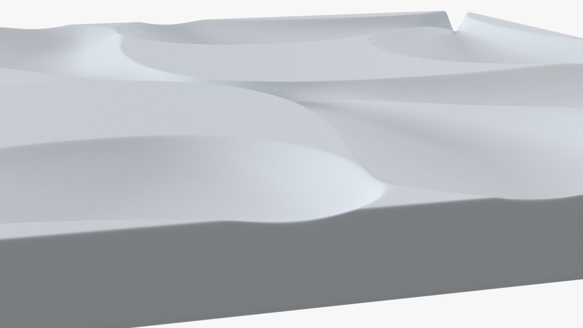 3D Wall Panel Drops Ceramic 3D Model - TurboSquid 1907957