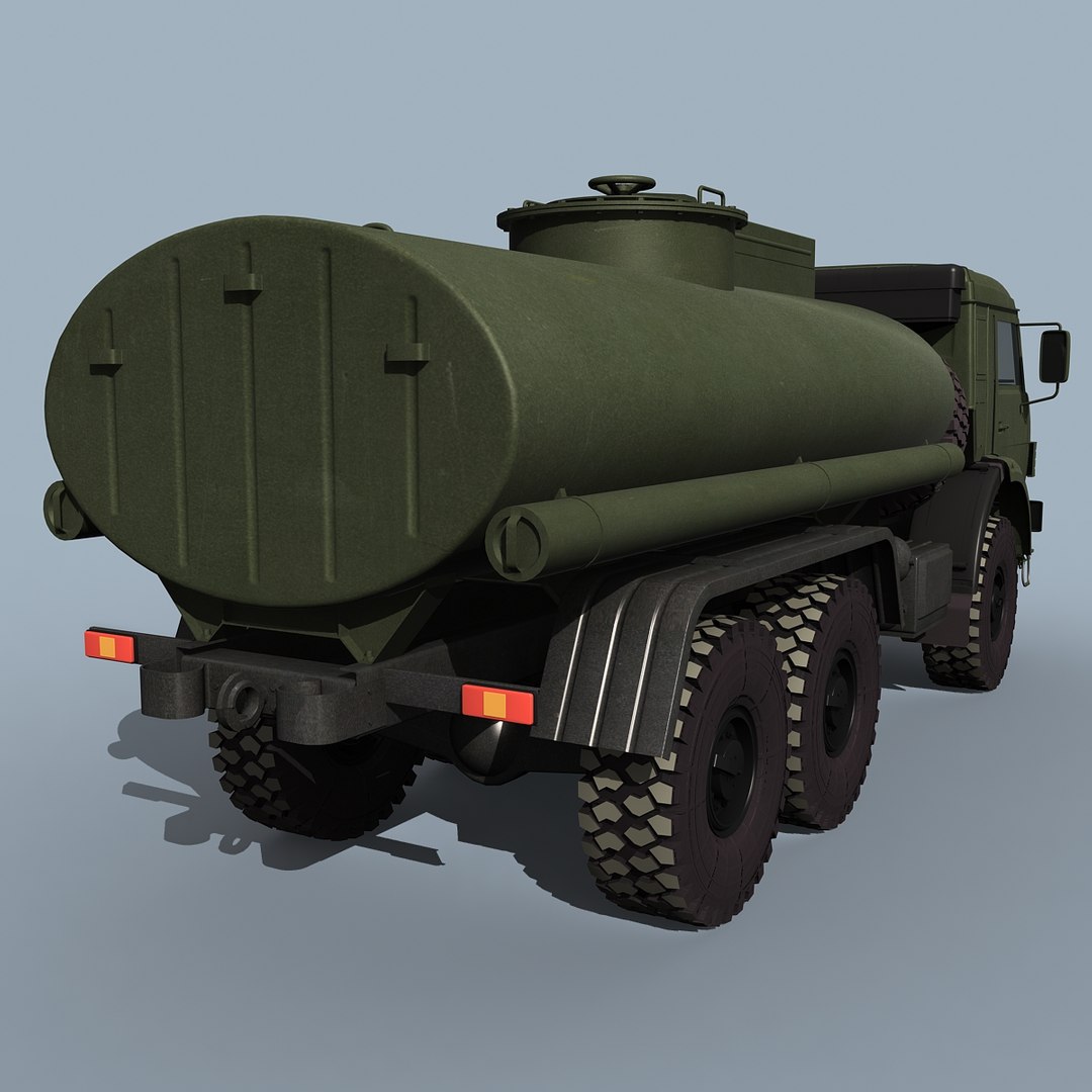 3d Kamaz Tanker