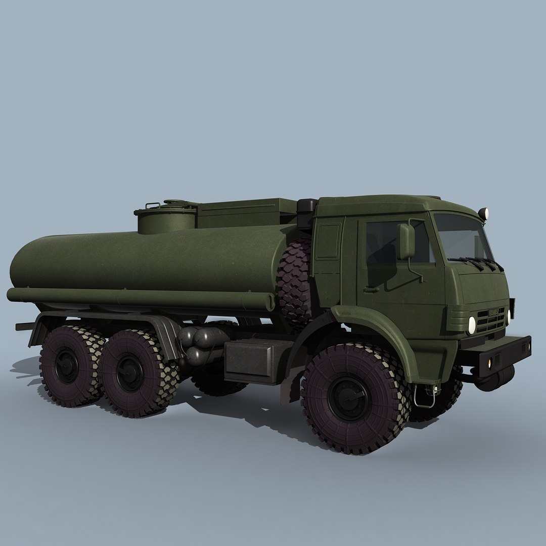 3d Kamaz Tanker
