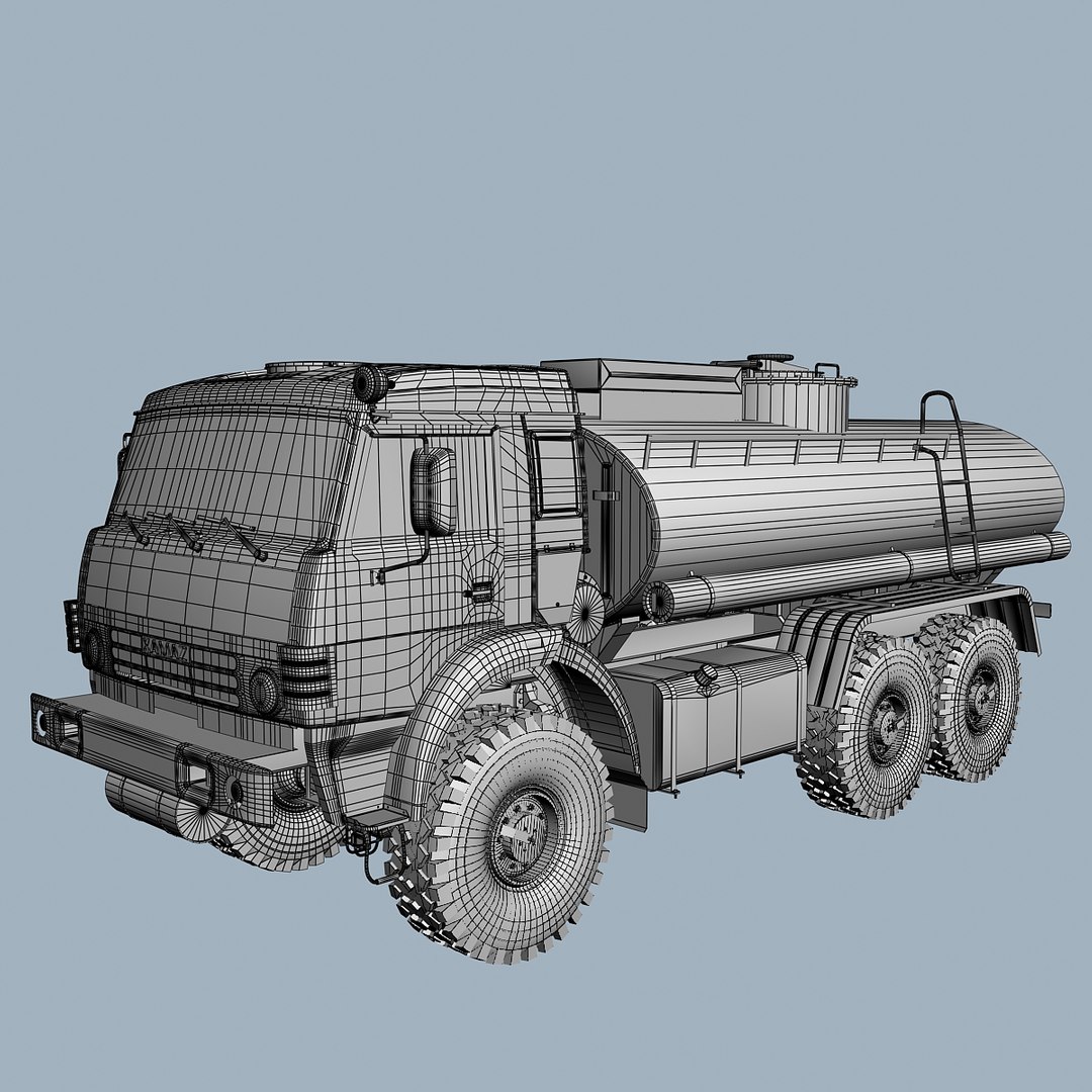 3d Kamaz Tanker