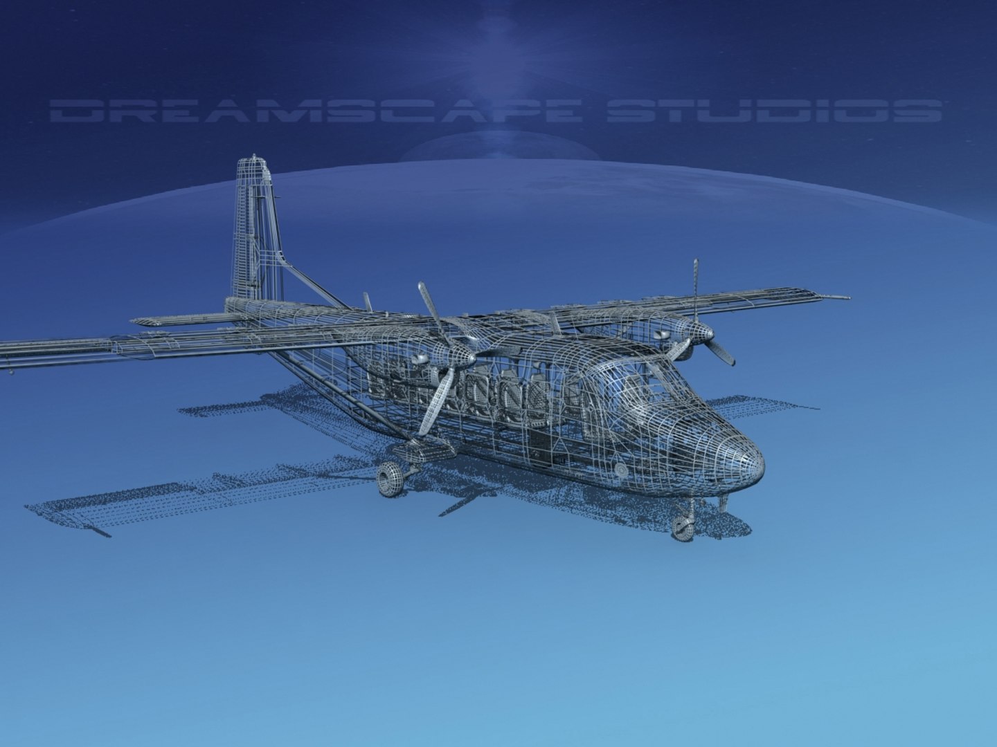 Aircraft Harbin Y-12 Ii 3D Model - TurboSquid 1154228