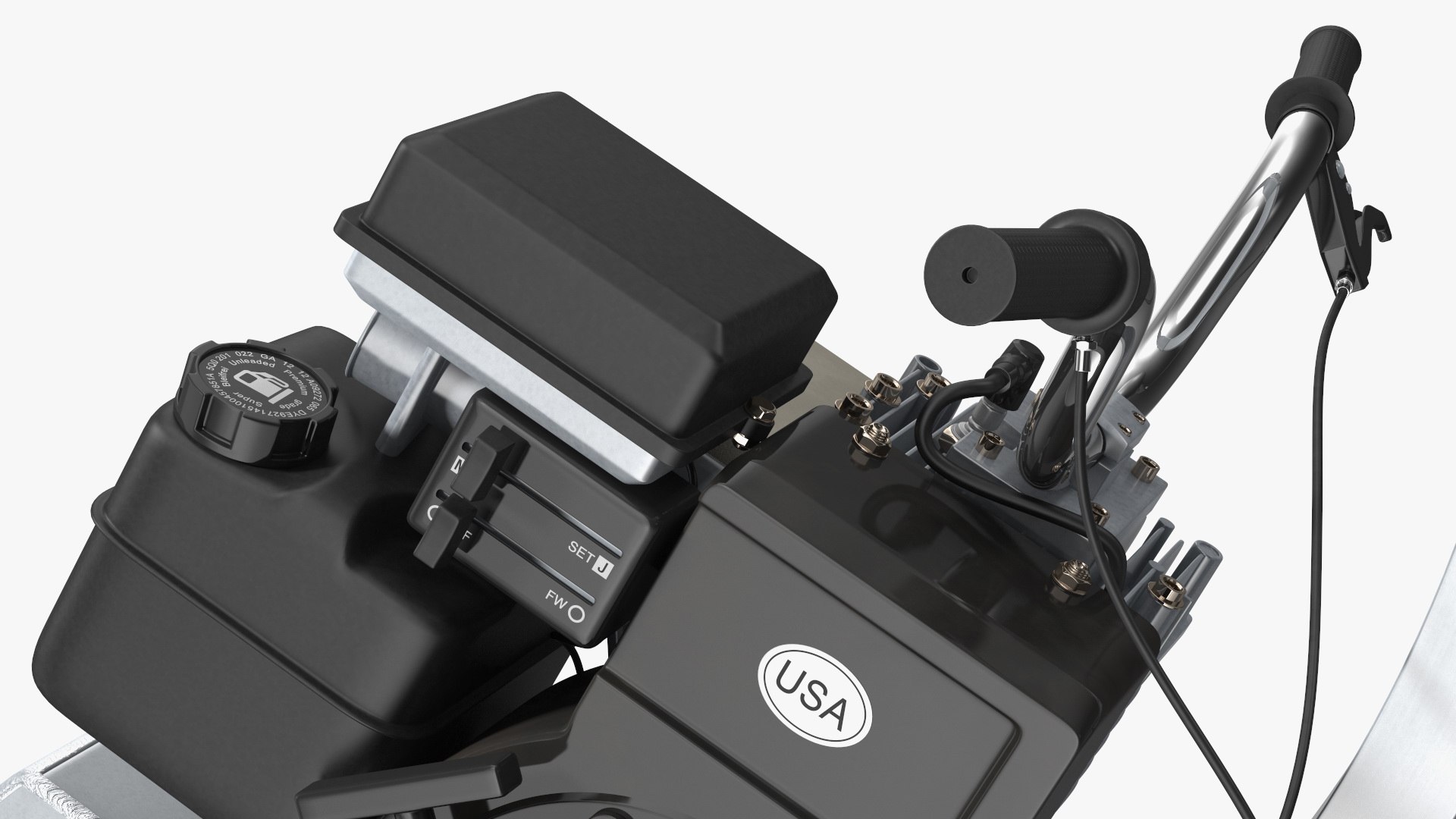 Motorized Monocycle Rigged for Cinema 4D 3D model - TurboSquid 1882704