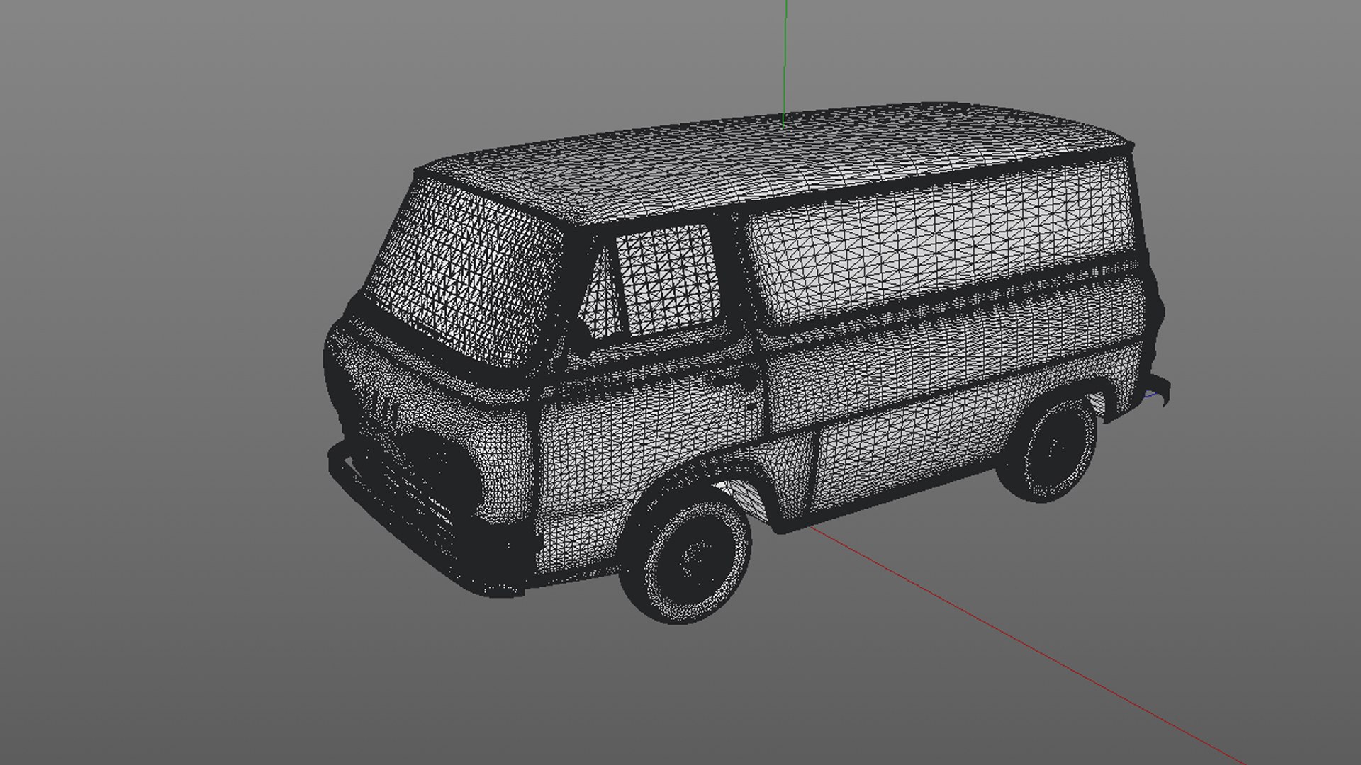 3D Ford Econoline Panel Van Model - TurboSquid 2330184