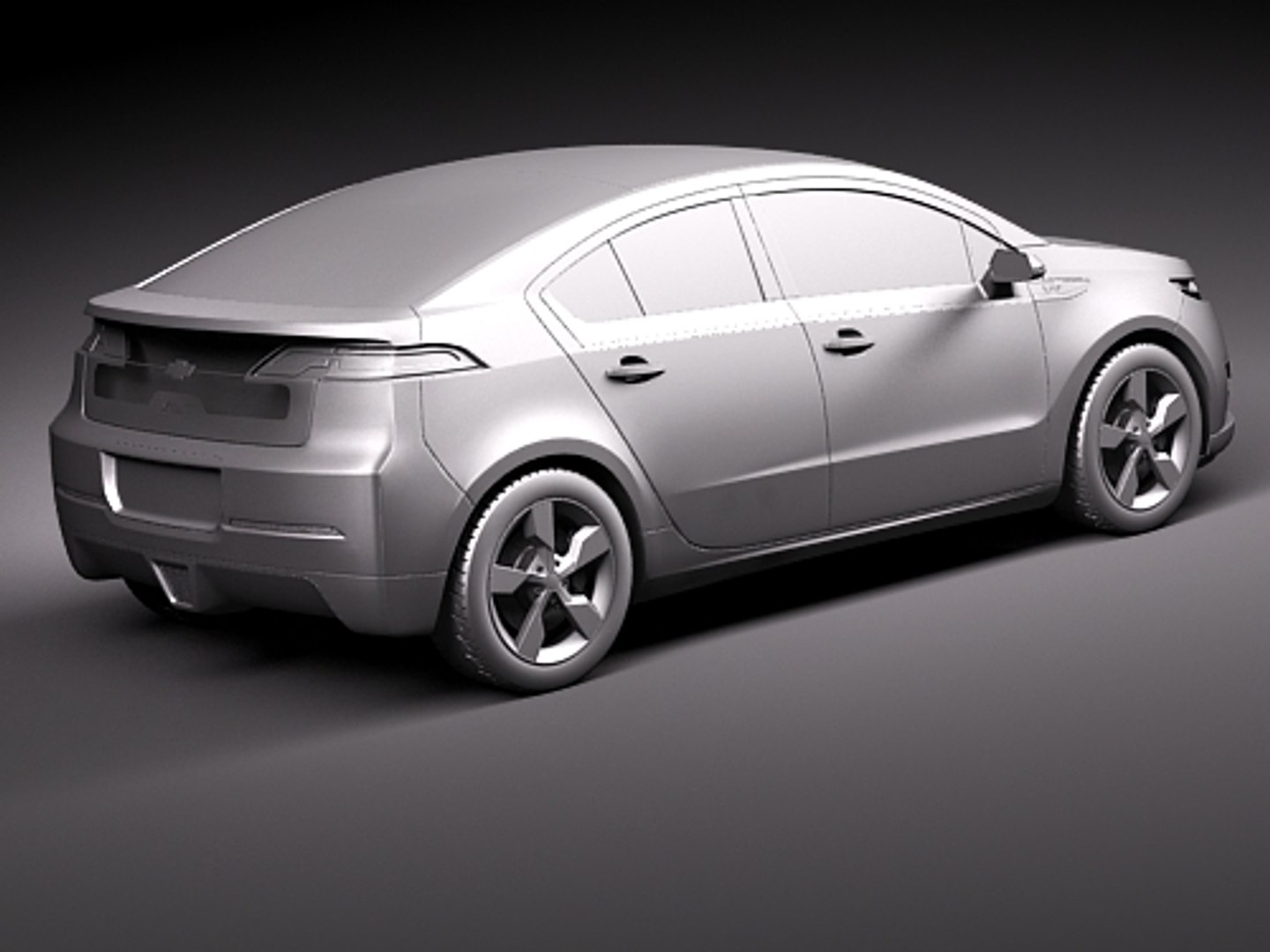3d Chevrolet Volt