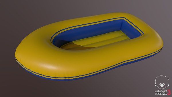 Inflatable Dinghy 3D model - TurboSquid 1828915
