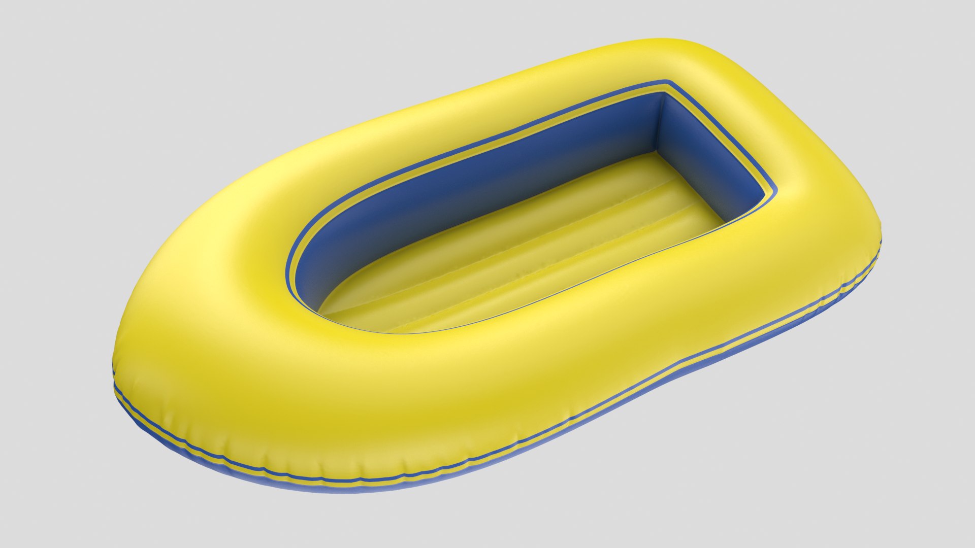 Inflatable Dinghy 3D Model - TurboSquid 1828915