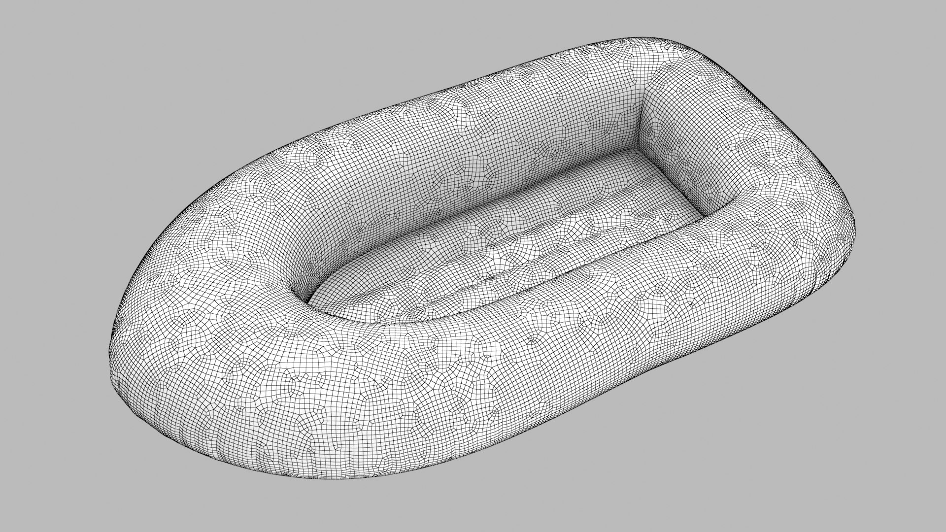 Inflatable Dinghy 3D Model - TurboSquid 1828915