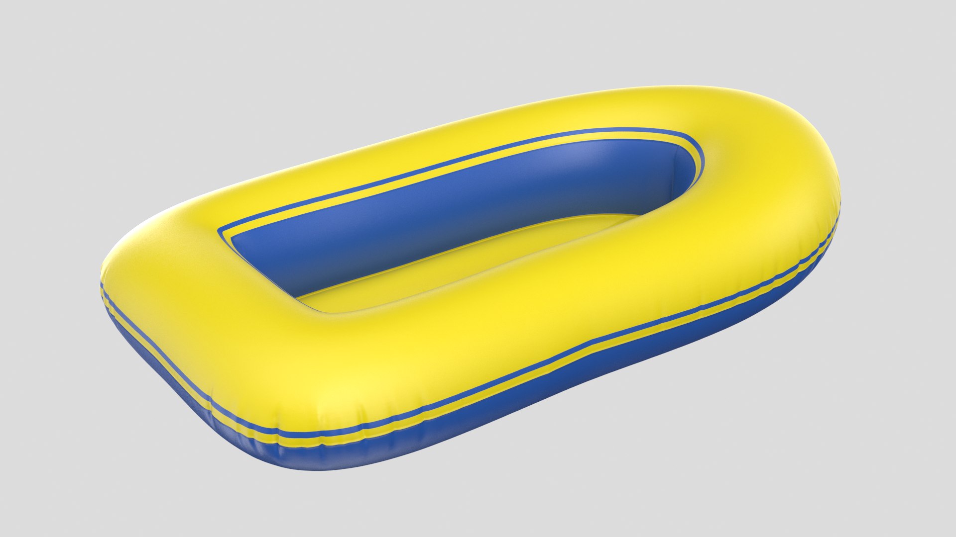 Inflatable Dinghy 3D Model - TurboSquid 1828915