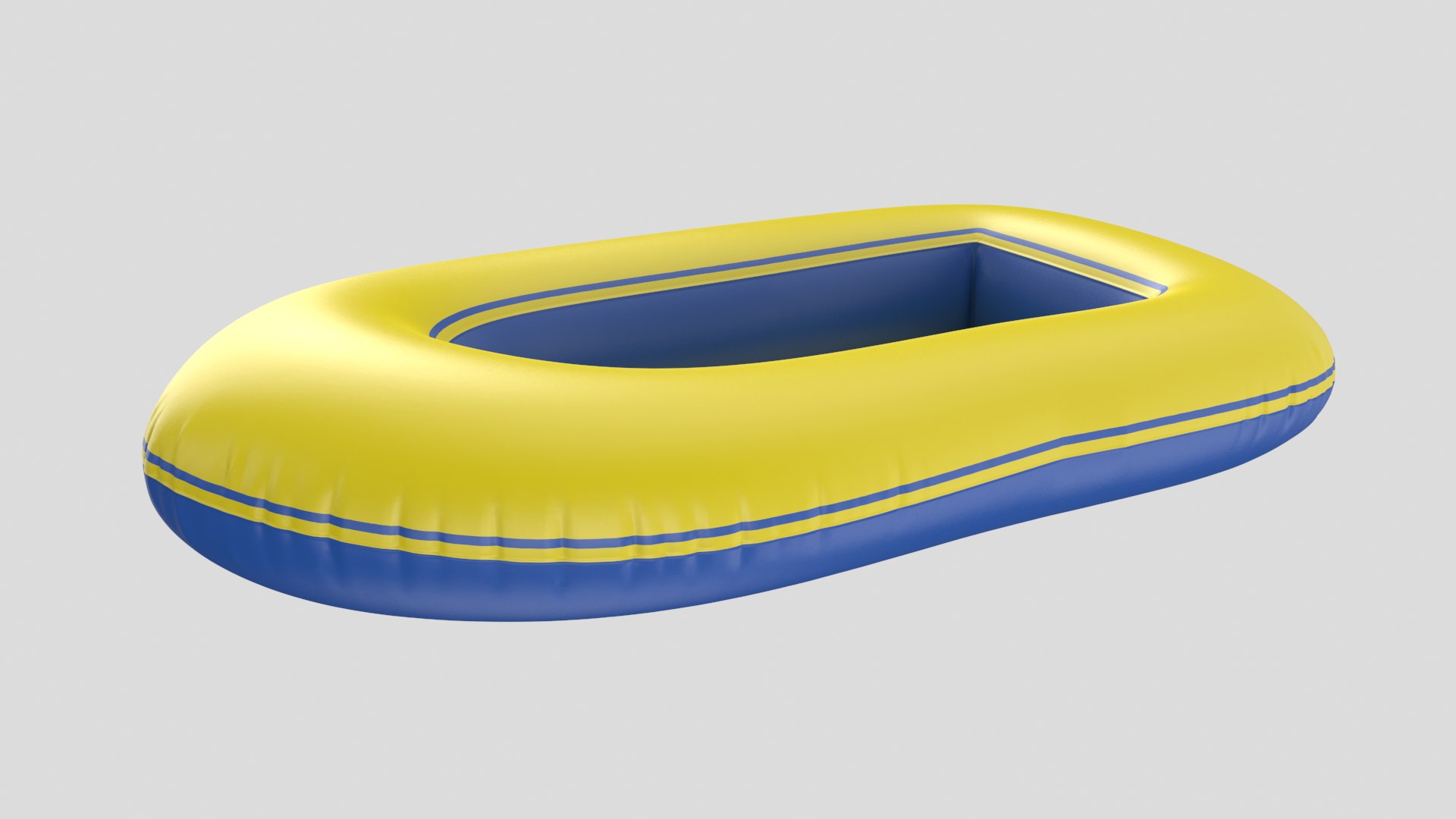Inflatable Dinghy 3D Model - TurboSquid 1828915
