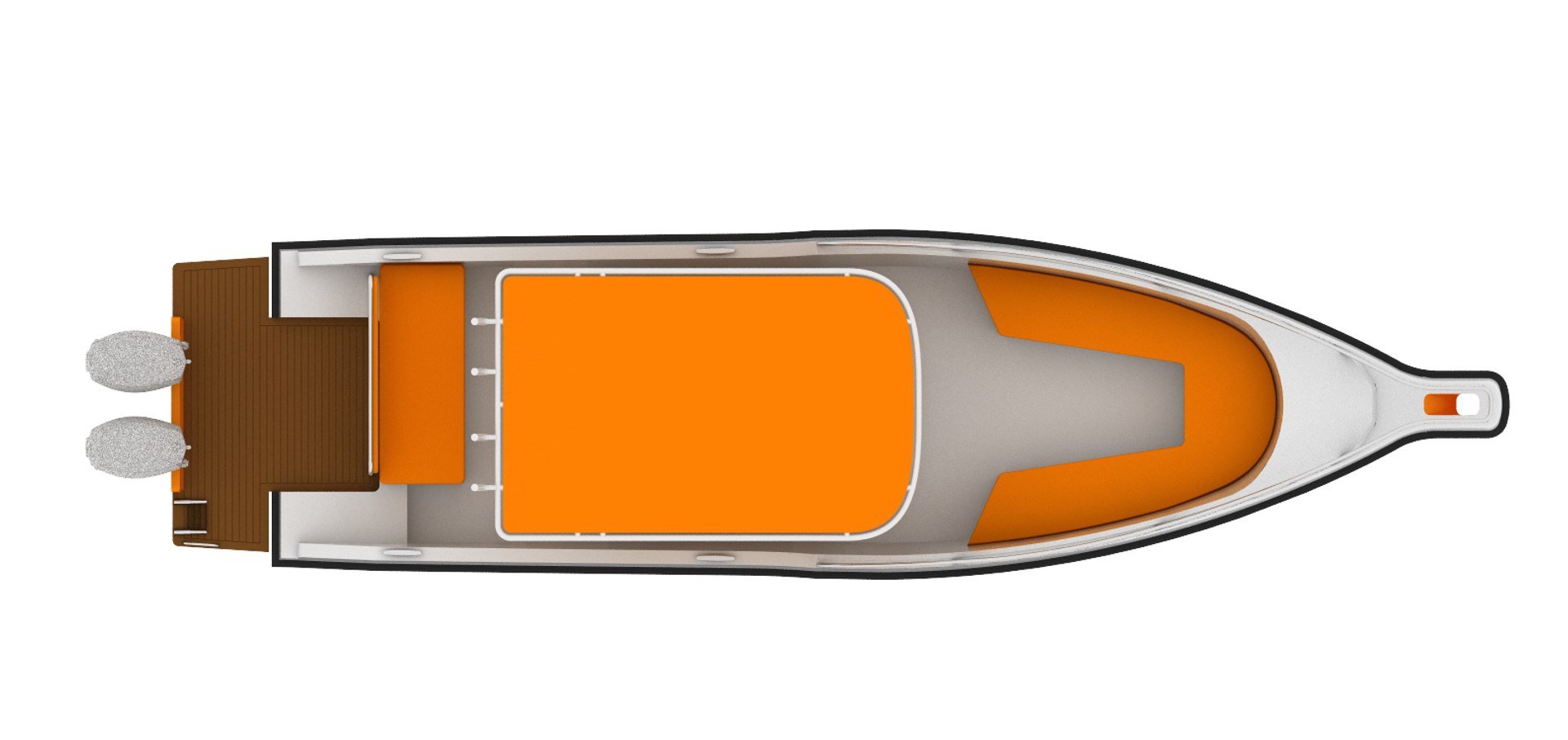 Speed Boat 35ft 3d 3ds