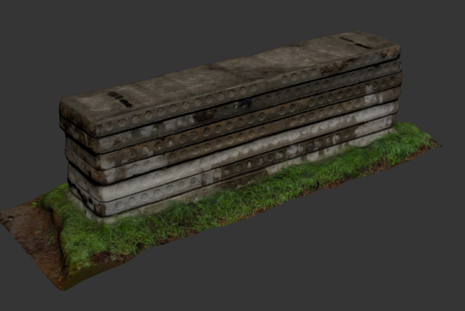 3D Ultra Realistic Concrete Slab - TurboSquid 1326226