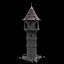 RUINED MAGE WIZARD TOWER ANCIENT MAGIC TURRET CASTLE RUINS AAA 3D Model ...